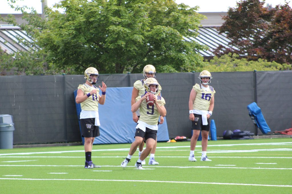 UW quarterback Jake Haener leaves team after being named backup ...