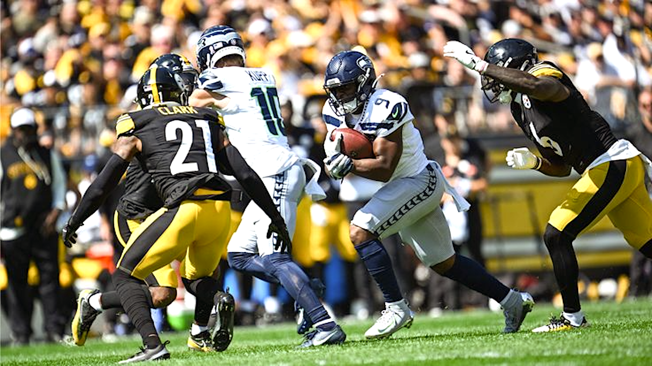 The Seahawks overcome a sloppy first half in dominant 31-17 win over ...